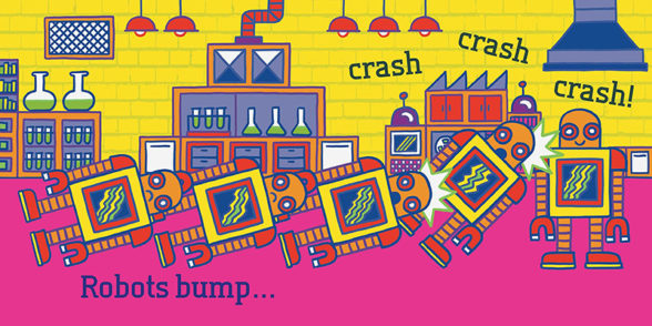 Noisy Robots - little bee books