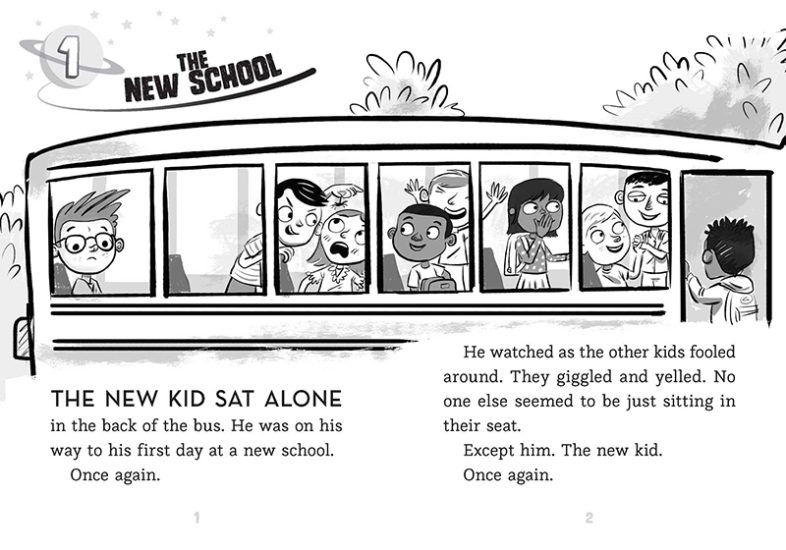 The Alien Next Door #1: The New Kid (Paperback) - little bee books