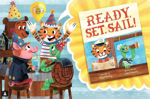 Behind the Scenes with Luke Flowers | little bee books