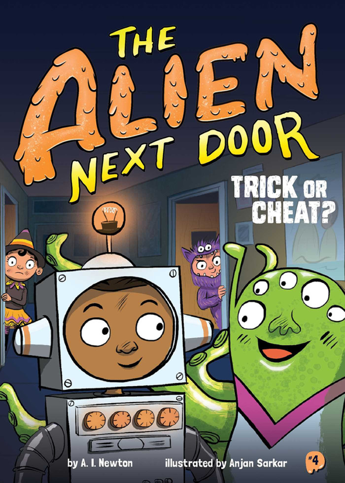 The Alien Next Door #4: Trick or Cheat? (Paperback) - little bee books