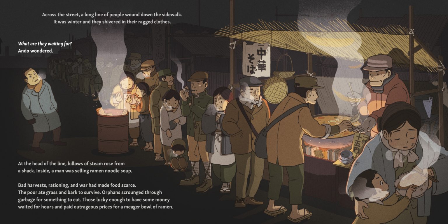 Magic Ramen: The Story of Momofuku Ando | little bee books