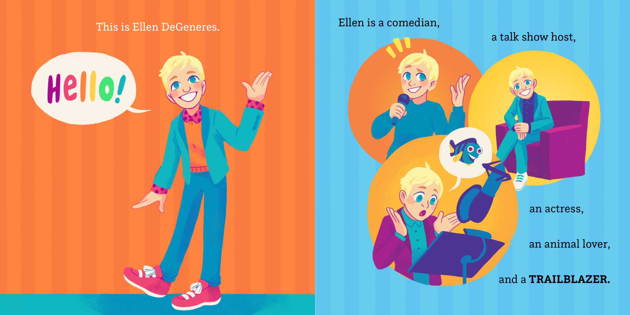 Ellen DeGeneres - little bee books