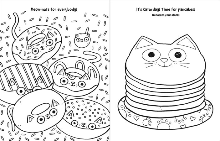 Crayola: Colorful Cats And Snacks (A Crayola Coloring Glitter Sticker ...