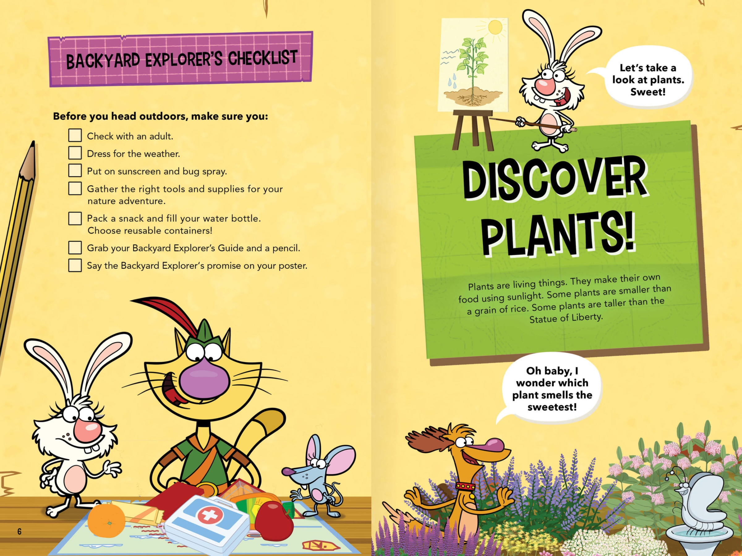 Nature Cat: Backyard Explorer's Guide - little bee books