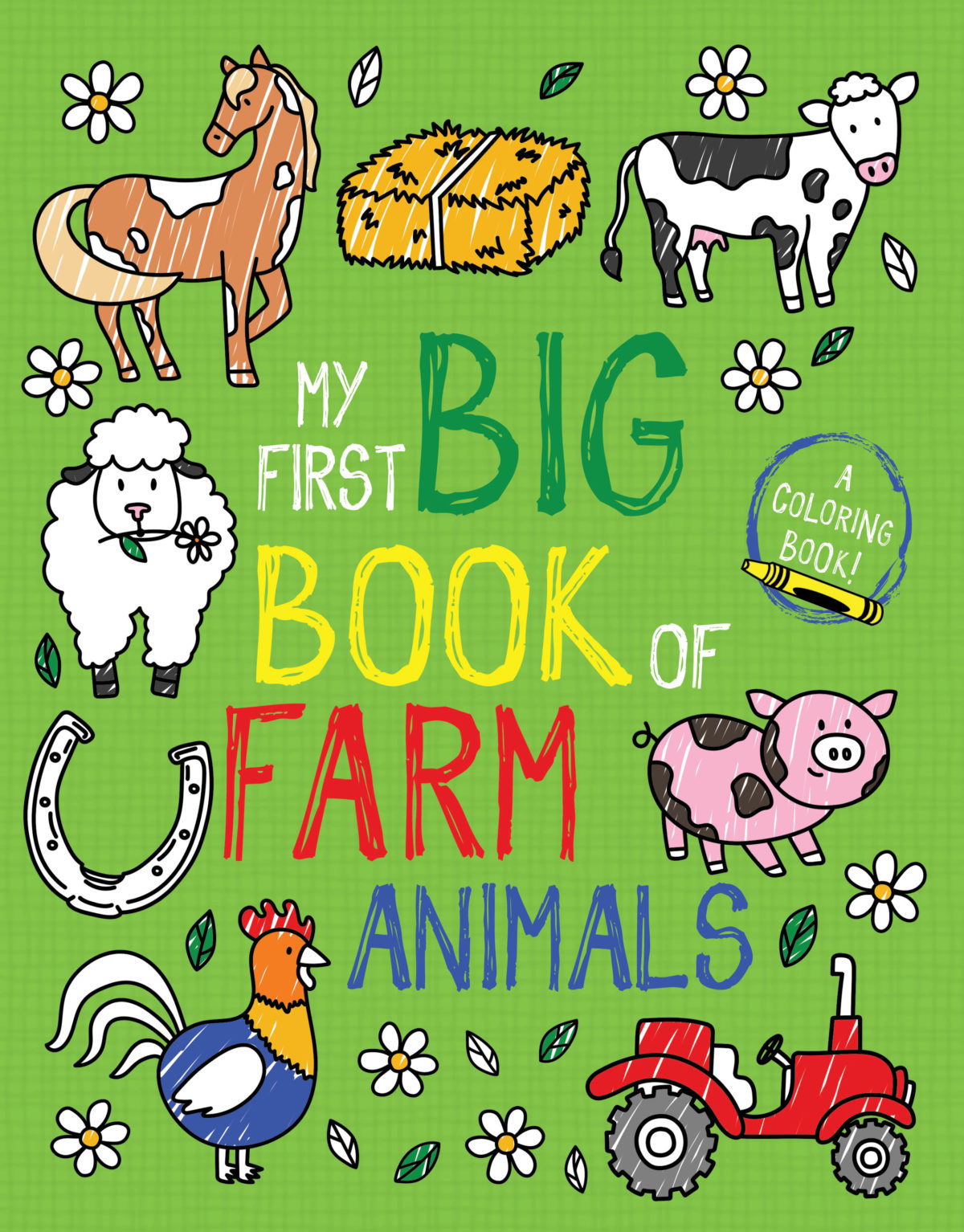 My First Big Book of Farm Animals - little bee books