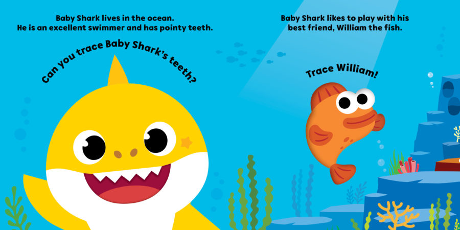 Baby Shark: Explore the Ocean - little bee books