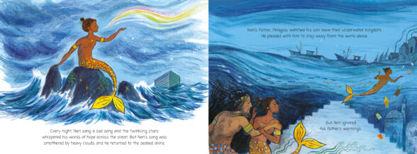 Nen and the Lonely Fisherman - little bee books