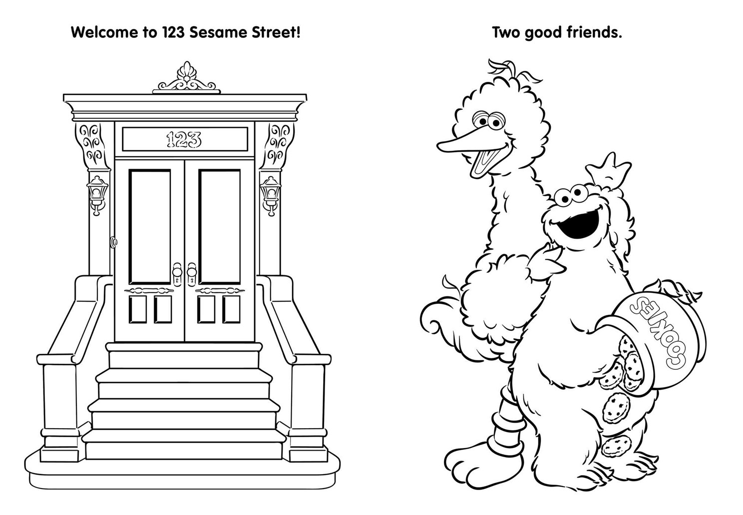 Sesame Street: My First Big Book of Coloring (A Sesame Street Coloring ...