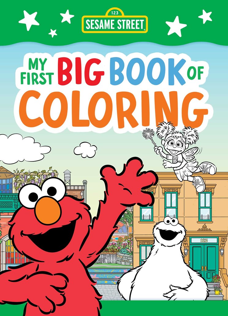 Sesame Street: My First Big Book of Coloring (A Sesame Street Coloring ...